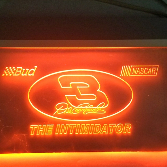 Accents | Dale Earnhardt The Intimidator Acrylic Neon Sign | Poshmark